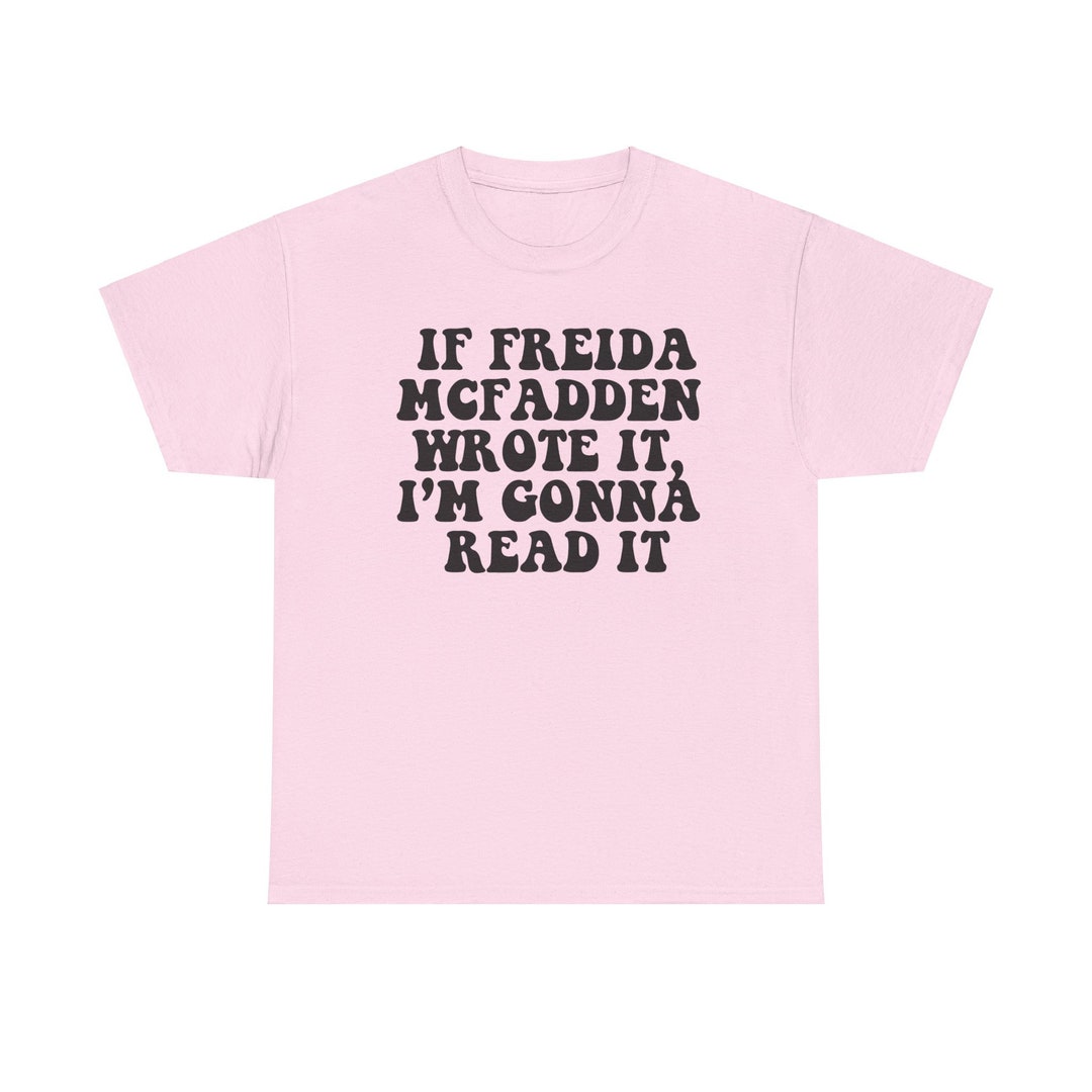 Freida Mcfadden Cotton Tee Shirt - Etsy
