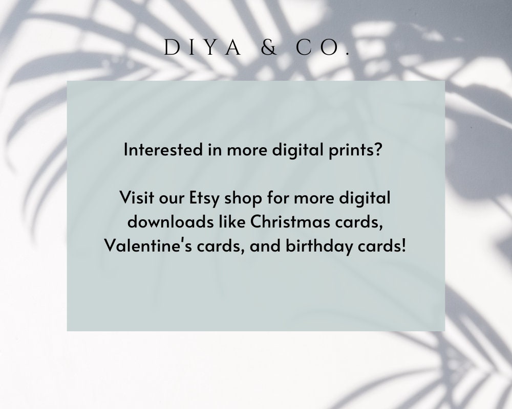 INSTANT DOWNLOAD! Printable Christmas Holiday Card Multi-pack Bundle ...