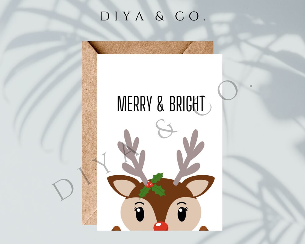 INSTANT DOWNLOAD! Printable Christmas Holiday Card Multi-pack Bundle ...