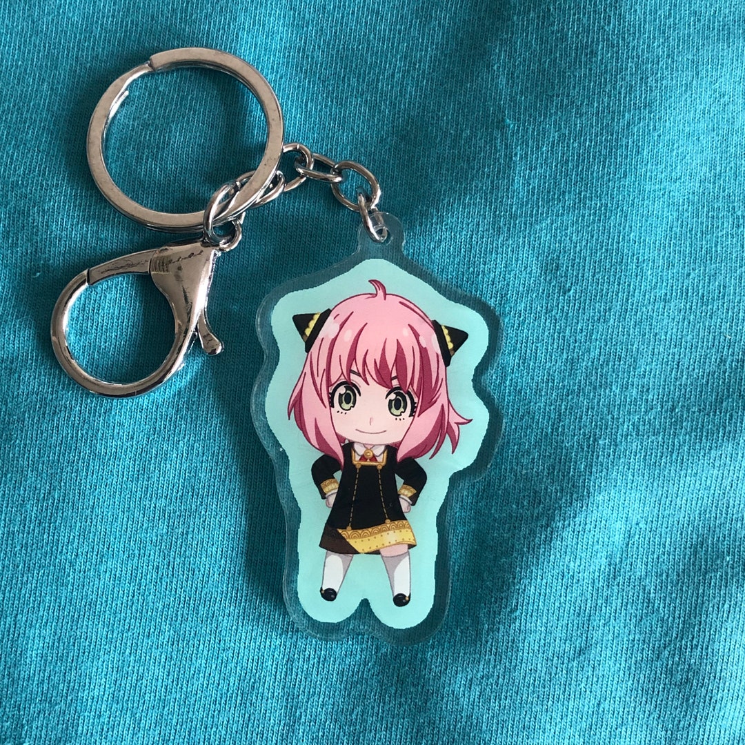 Adopted Anime Child Girl by Spy and Assassin Keychain - Etsy