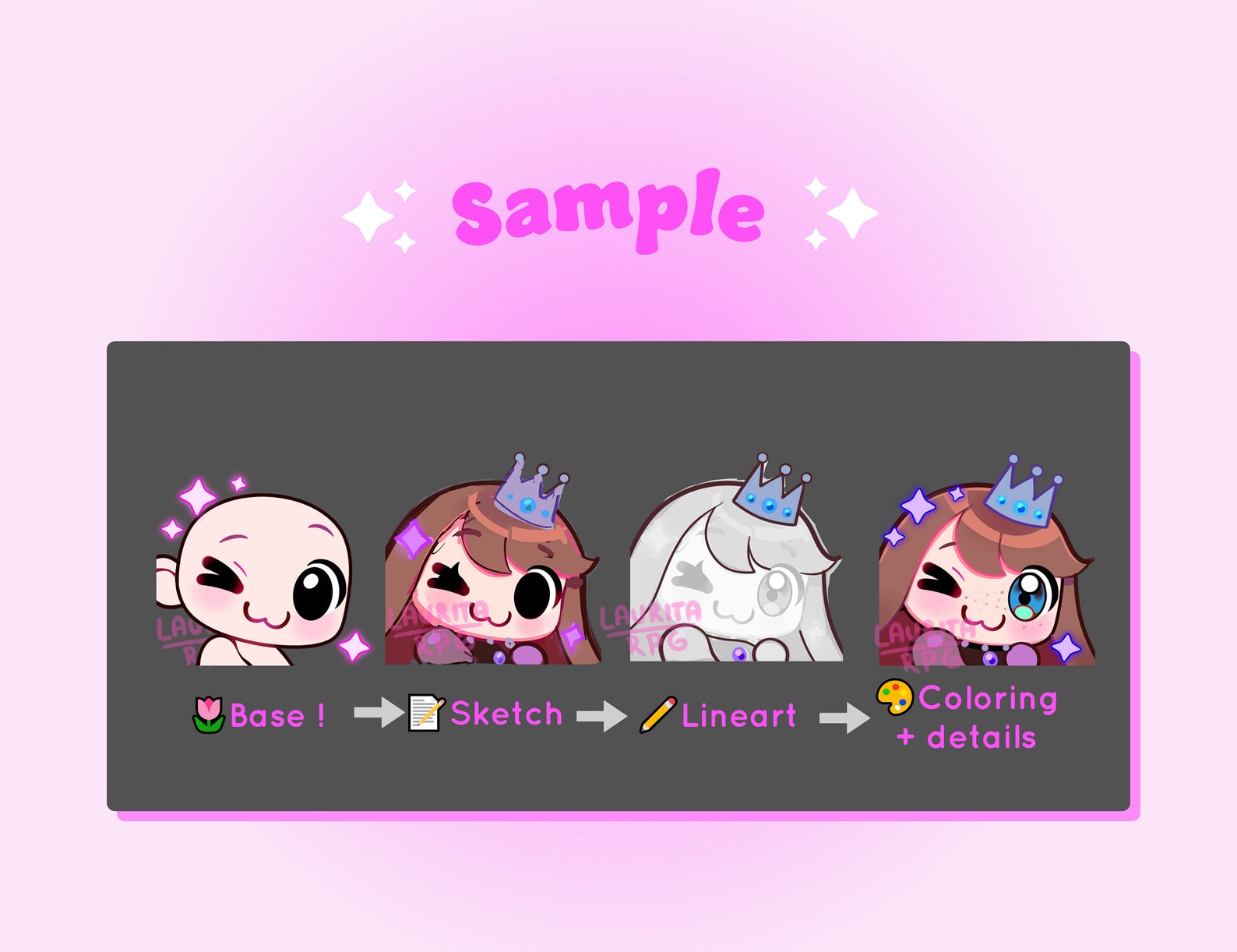 27 Cute Emotes Bases for Twitch, DIY Your Own Emotes, Discord Stickers ...