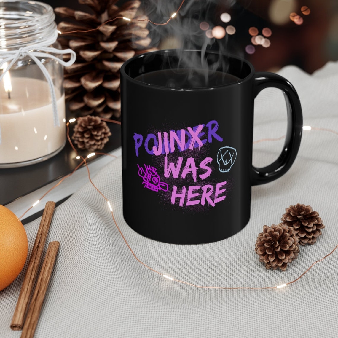 Jinx Was Here Mug. Jinx Mug. Jinx Powder Tea Coffee Mug. Arcane League ...