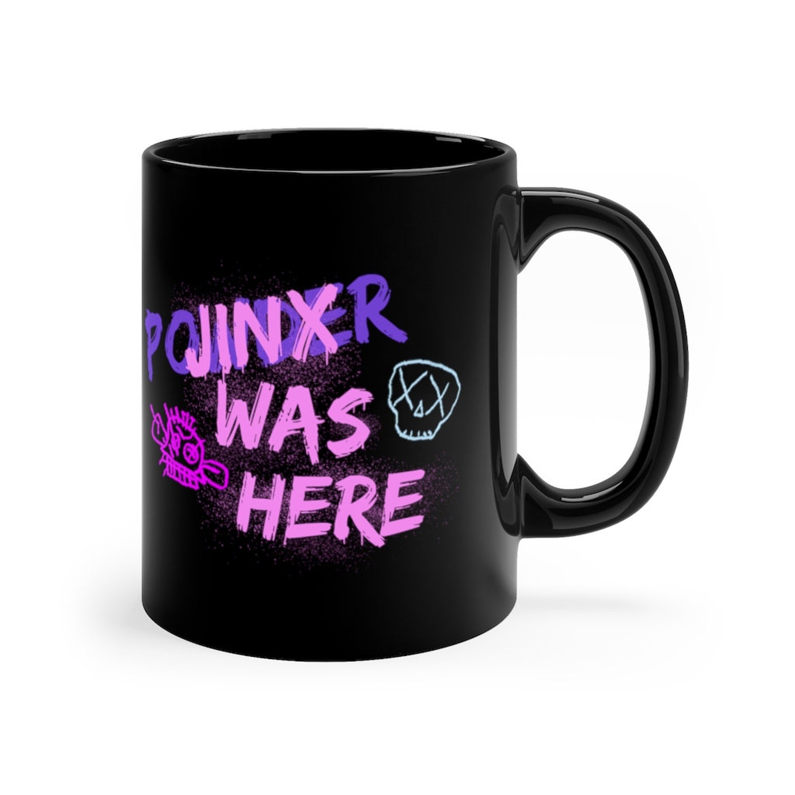 Jinx Was Here Mug. Jinx Mug. Jinx Powder Tea Coffee Mug. Arcane League ...