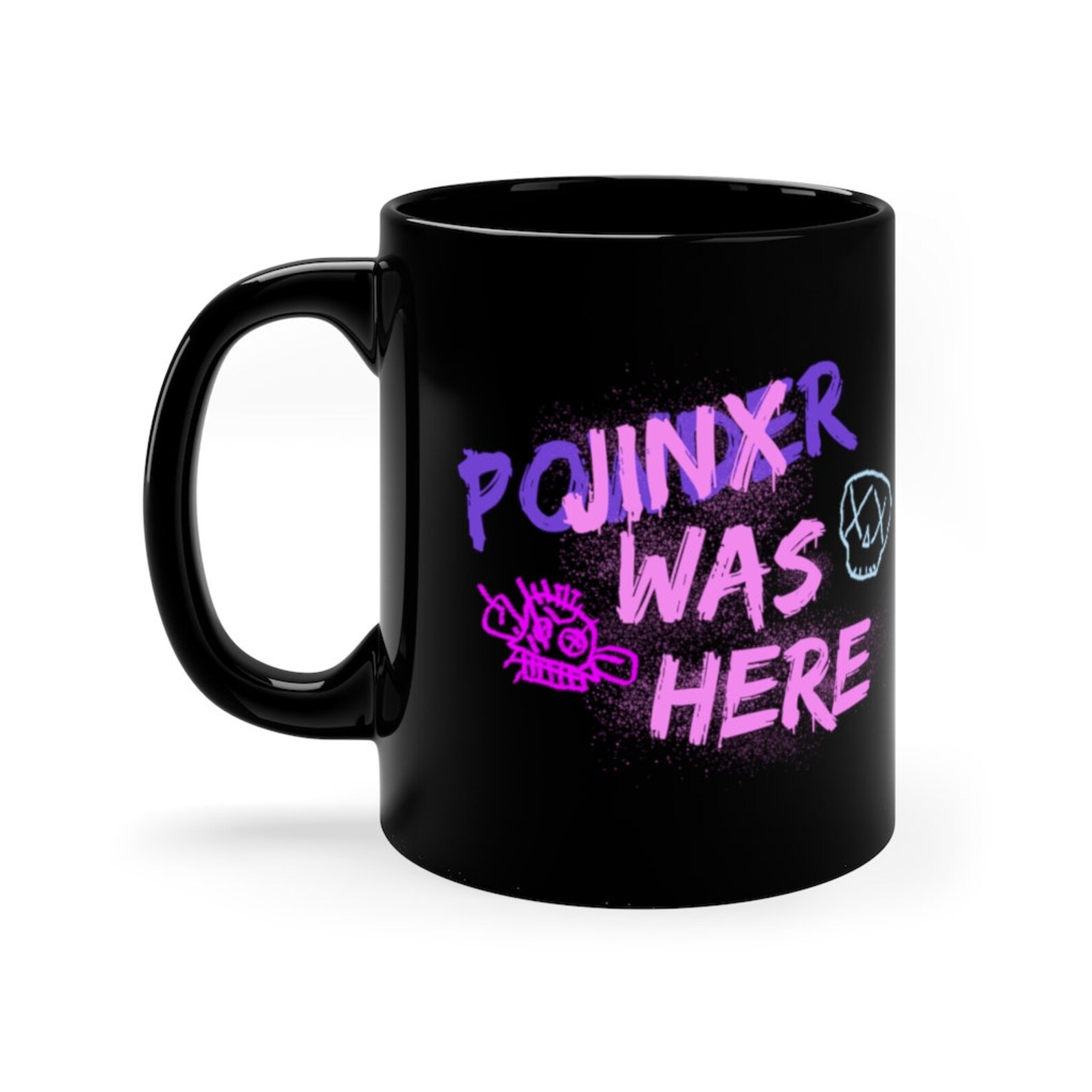 Jinx Was Here Mug. Jinx Mug. Jinx Powder Tea Coffee Mug. Arcane League ...