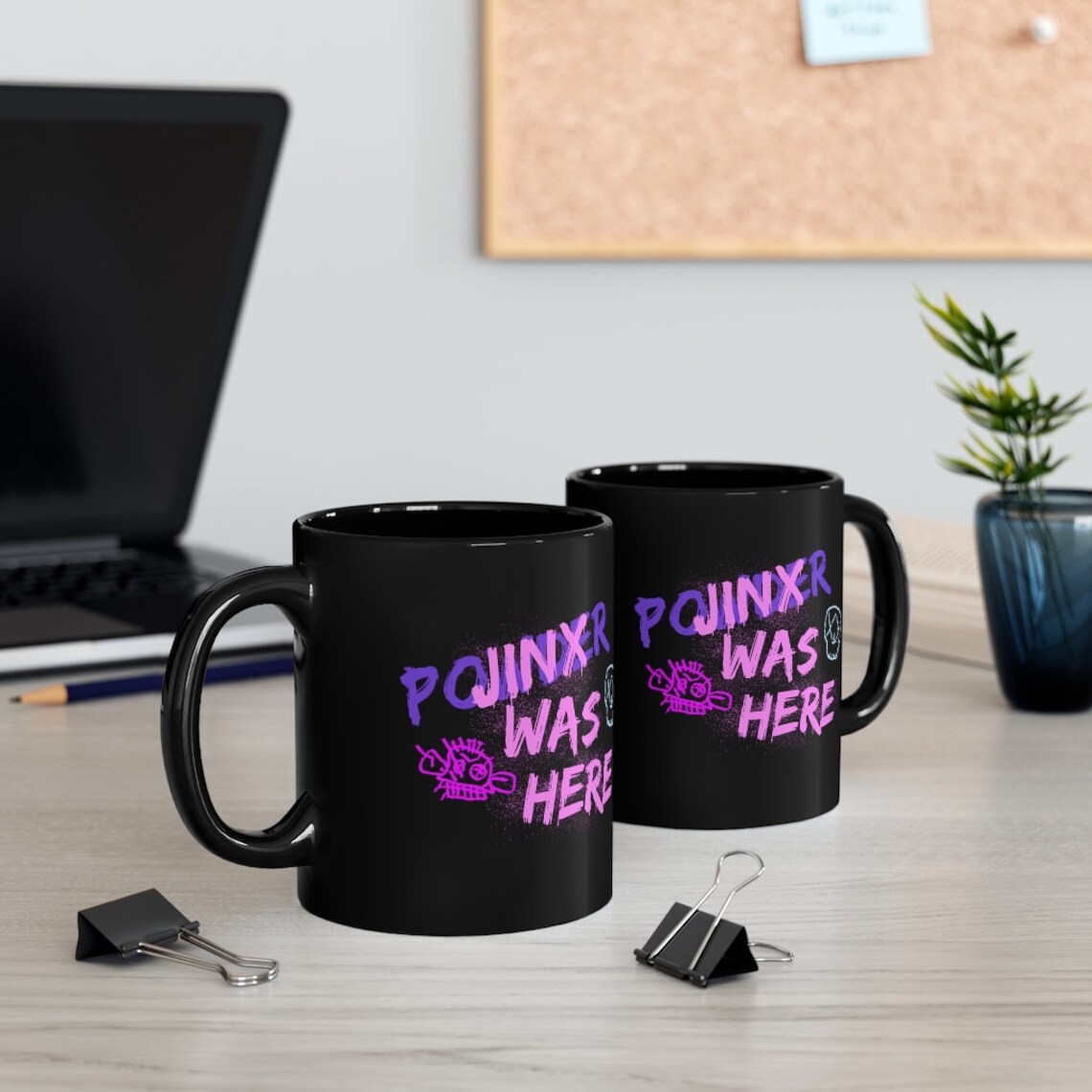 Jinx Was Here Mug. Jinx Mug. Jinx Powder Tea Coffee Mug. Arcane League ...