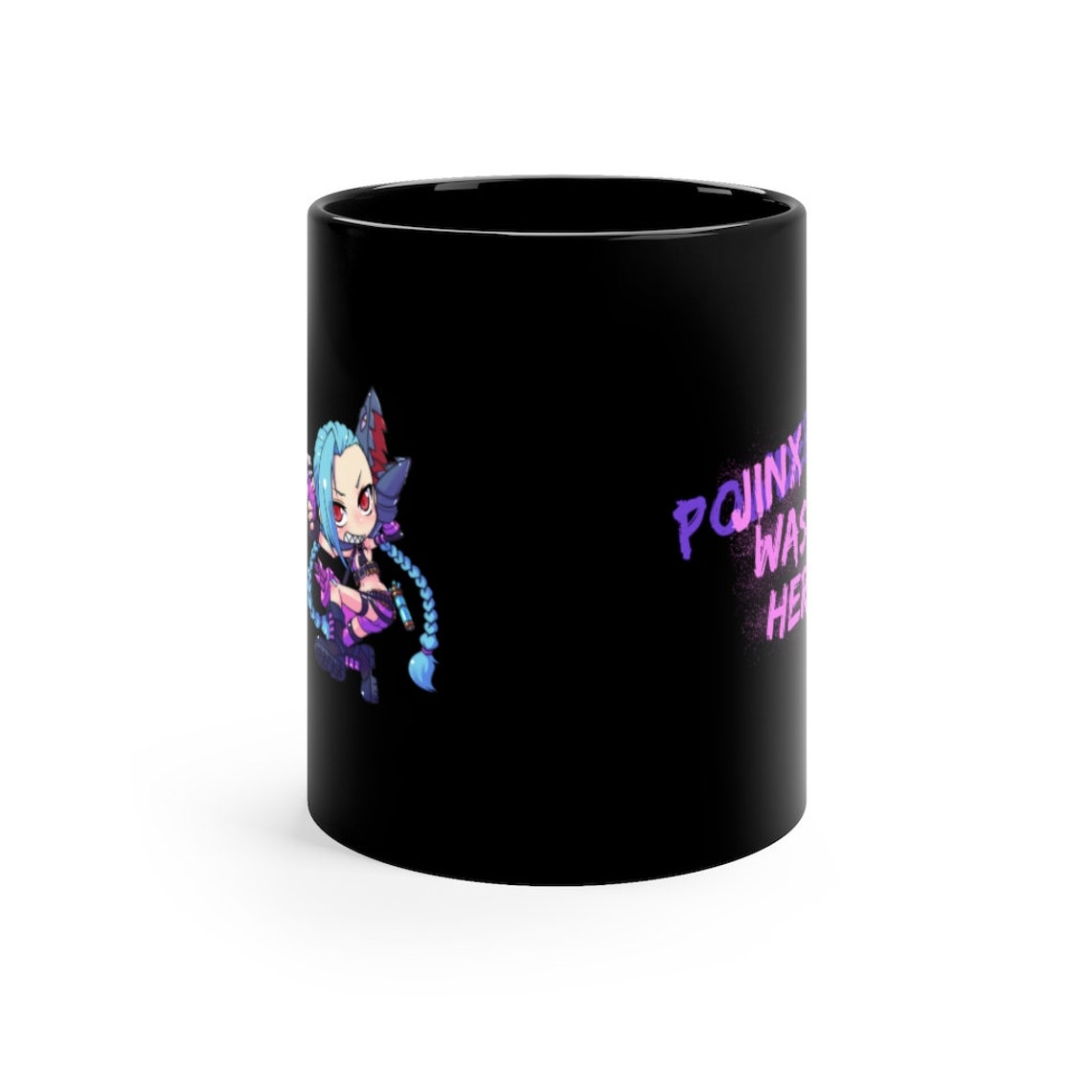 Powder Jinx Was Here Mug. Powder Coffee Mug. Jinx Coffee Mug. Arcane ...