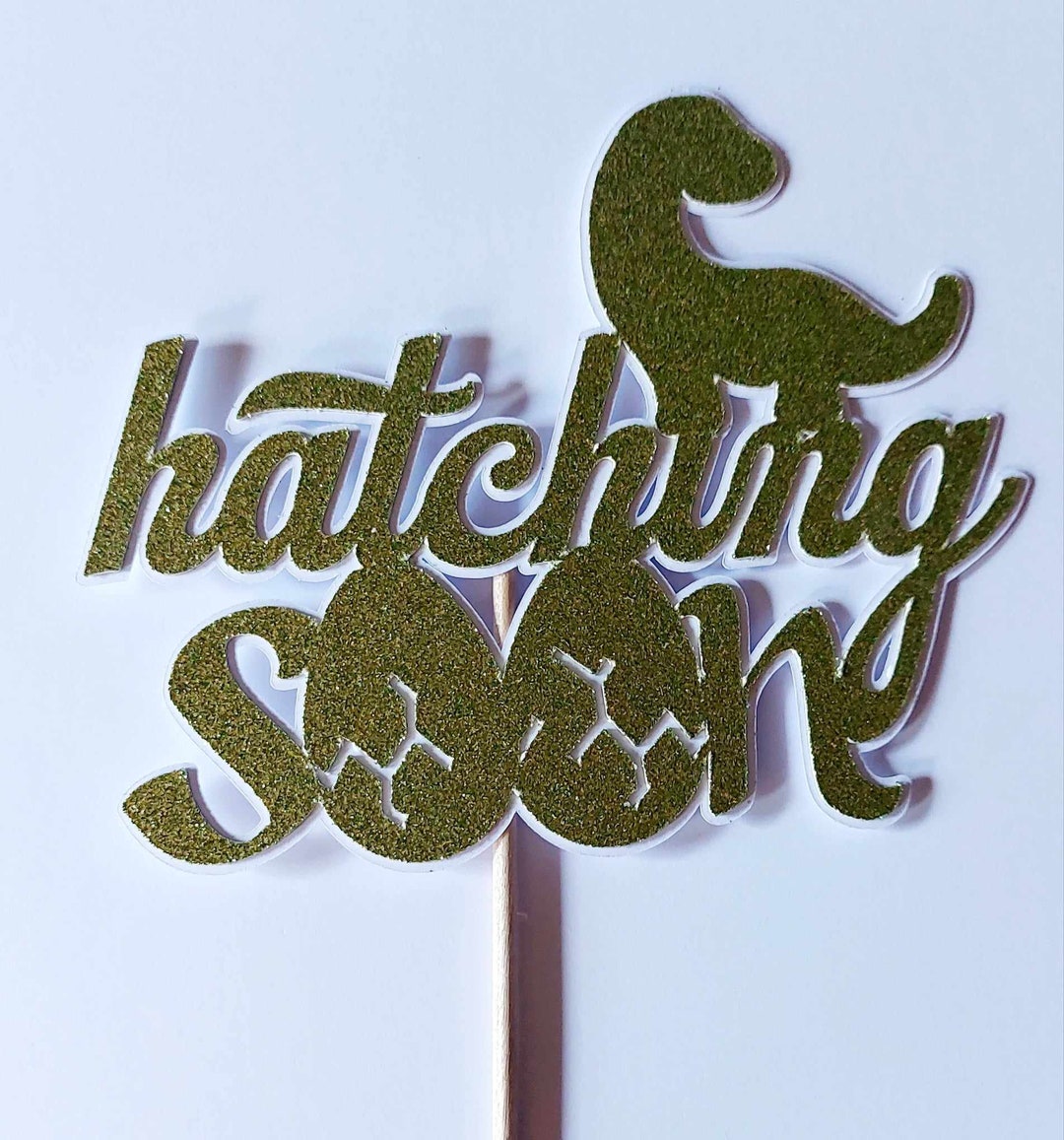 Hatching Soon Baby Shower Cake Topper - Etsy