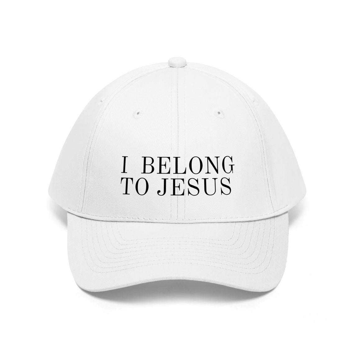 I Belong to Jesus White Hat Cap, Baseball Hat Religious Hat Cap ...