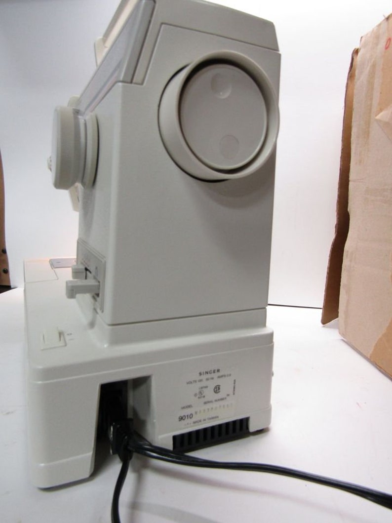 Vintage Singer 9010 Sewing Machine W/box Tested Powers On - Etsy