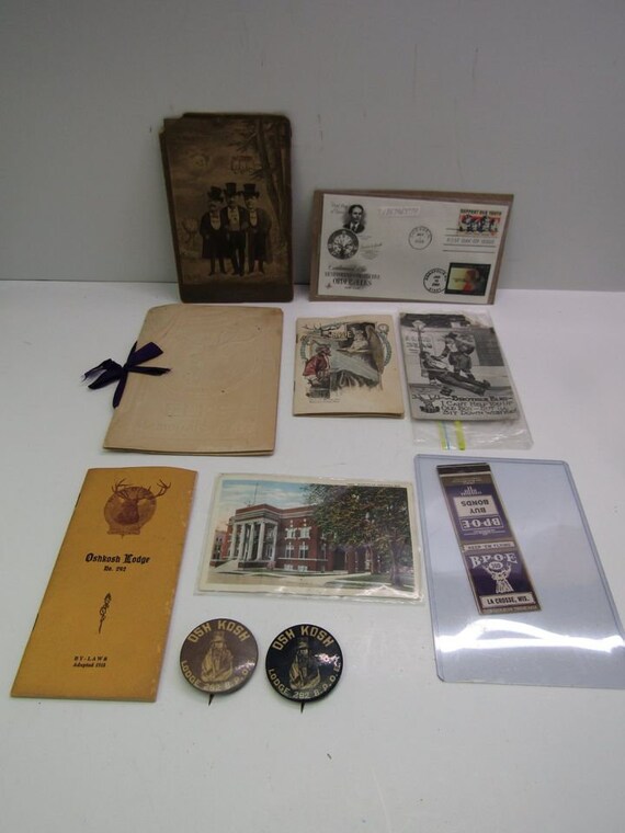 Vintage BPOE Elks Lodge Newport Beach Richey FL Mesh … - Gem