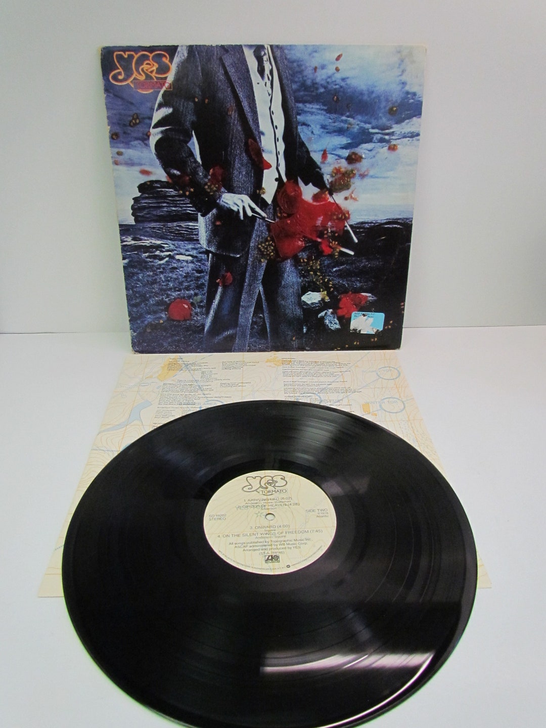 Vintage YES Tormato Vinyl Record Album Untested - Etsy