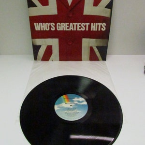 Vintage Vinyl Record Album the Who Who's Greatest Hits Untested - Etsy