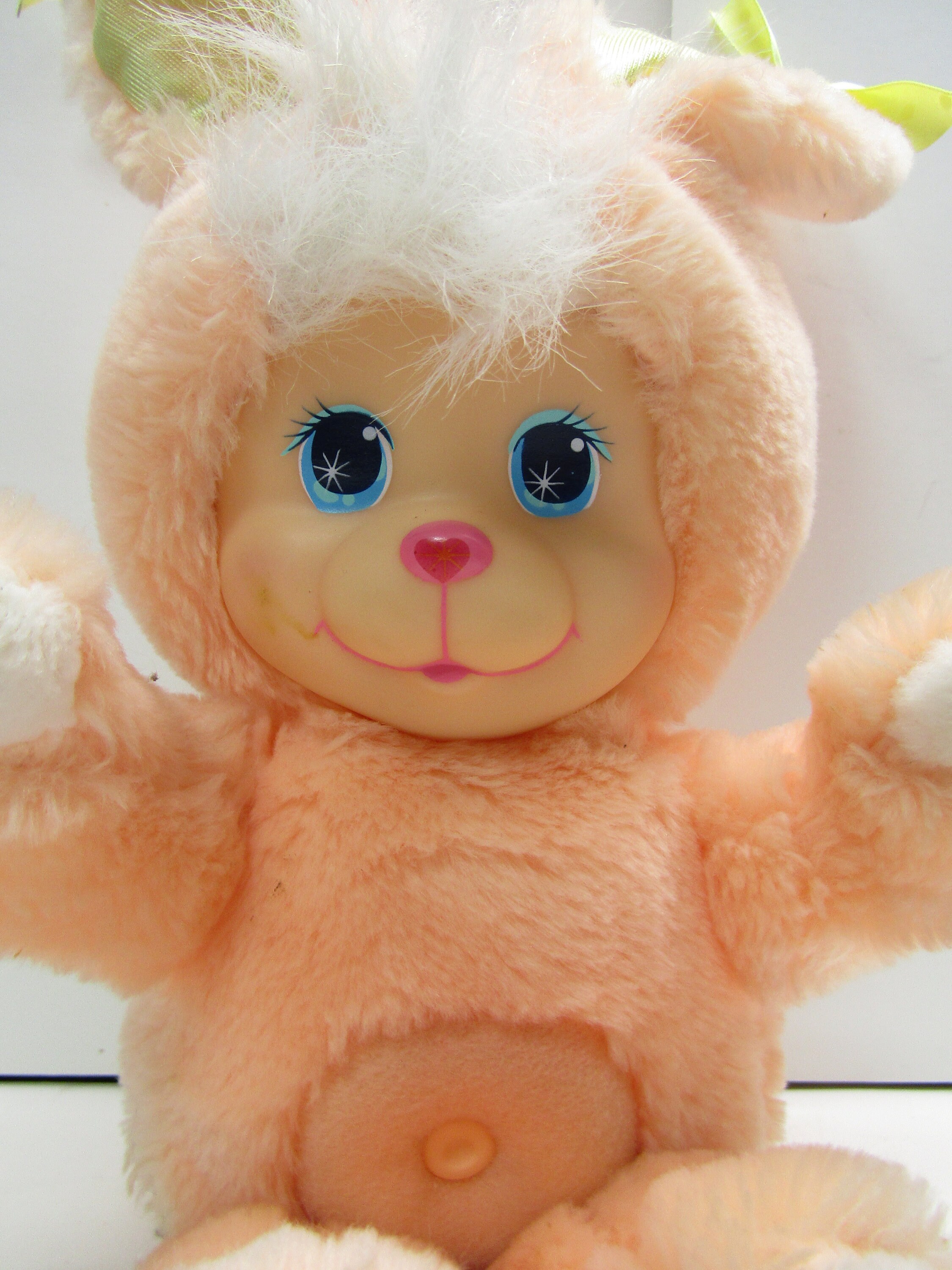 1990 Mattel Magic Nursery Pet peach Puppy Dog Plush Toy 7C - Etsy