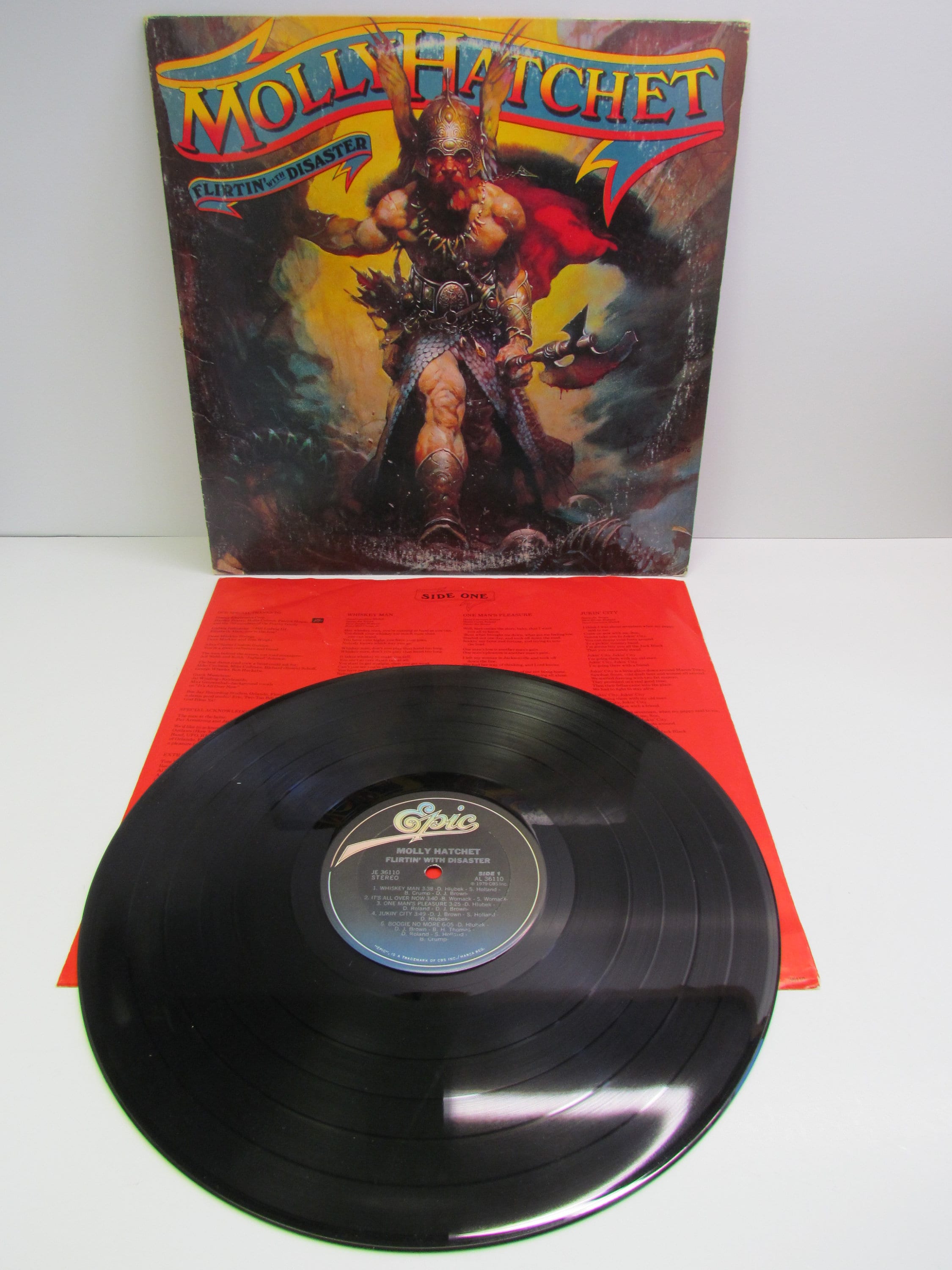 Vintage Molly Hatchet Flirtin With Disaster Vinyl Record Album Untested ...