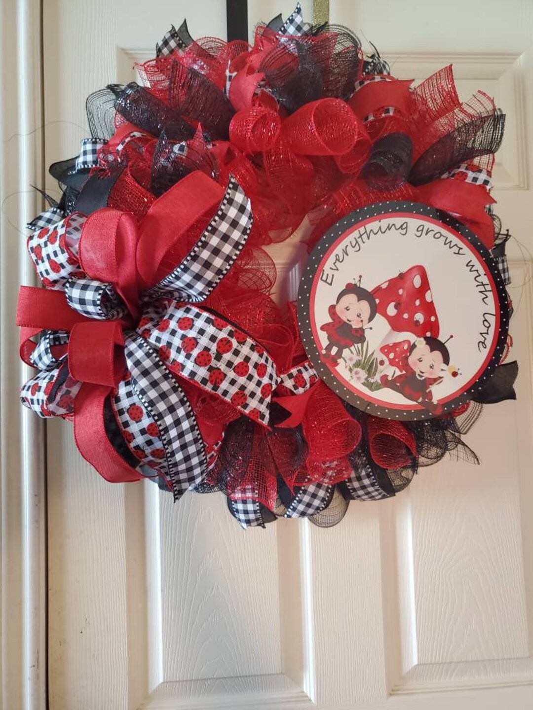 Ladybugs Flying With Joy - Etsy