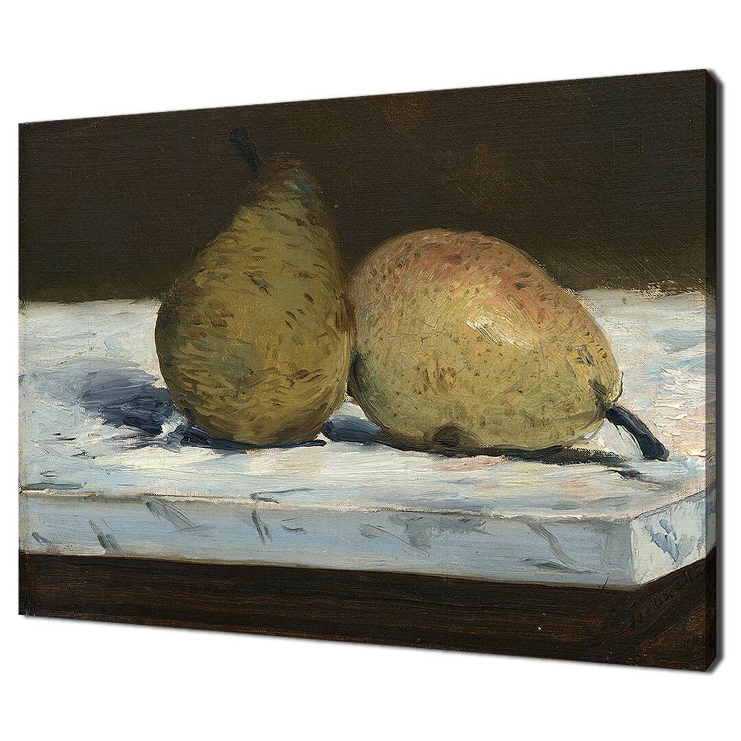 Still Life With Pears (1880) Edouard Manet Reproduction, Vintage ...