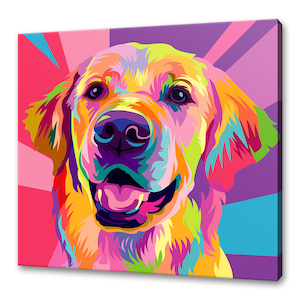 Colourful Dogs Collection Abstract Many Designs Modern Home Decor ...