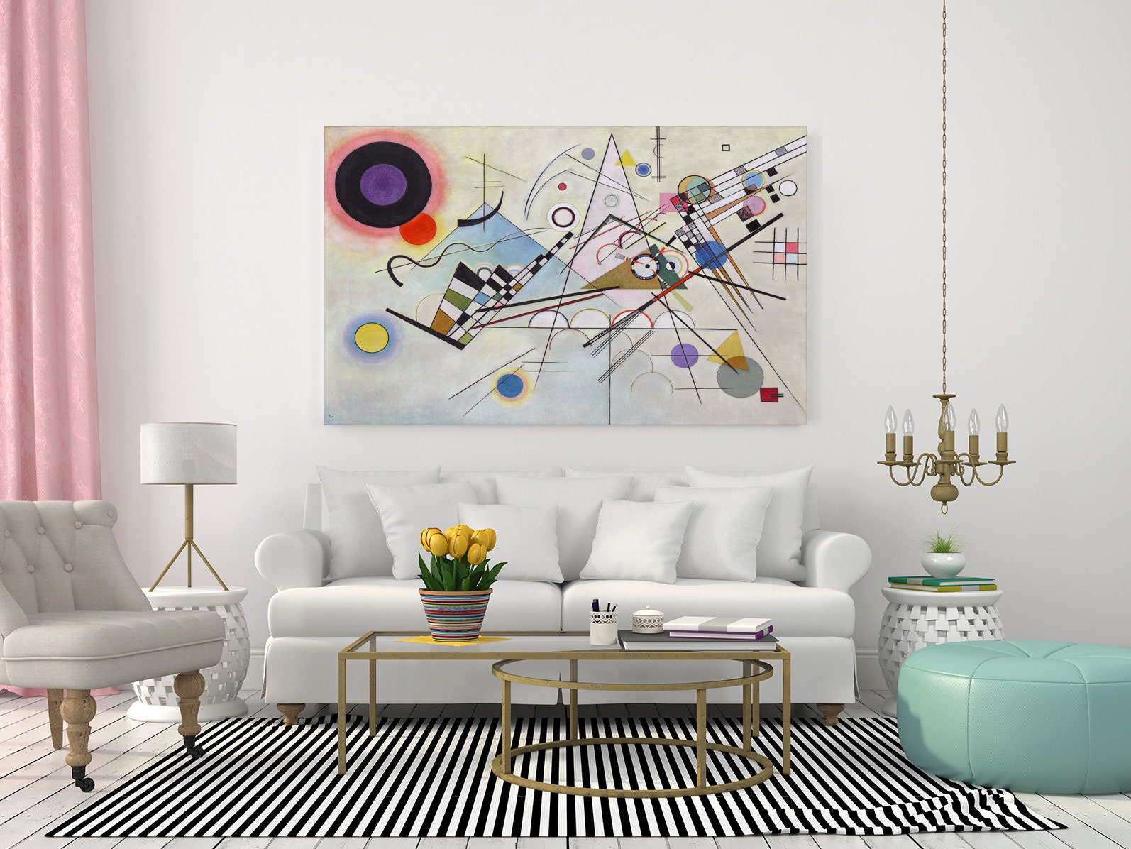 Wassily Kandinsky Composition VIII 1923 Classic Design - Etsy UK