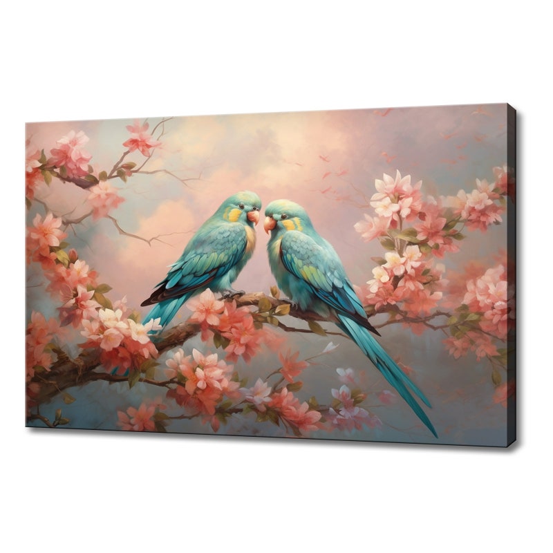 Bird Canvas - Etsy
