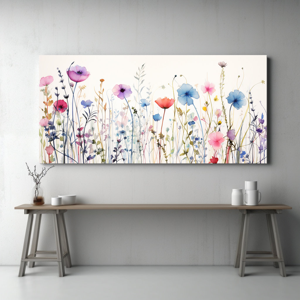 Beautiful Spring Wildflowers Field Meadow, Colourful Flowers ...