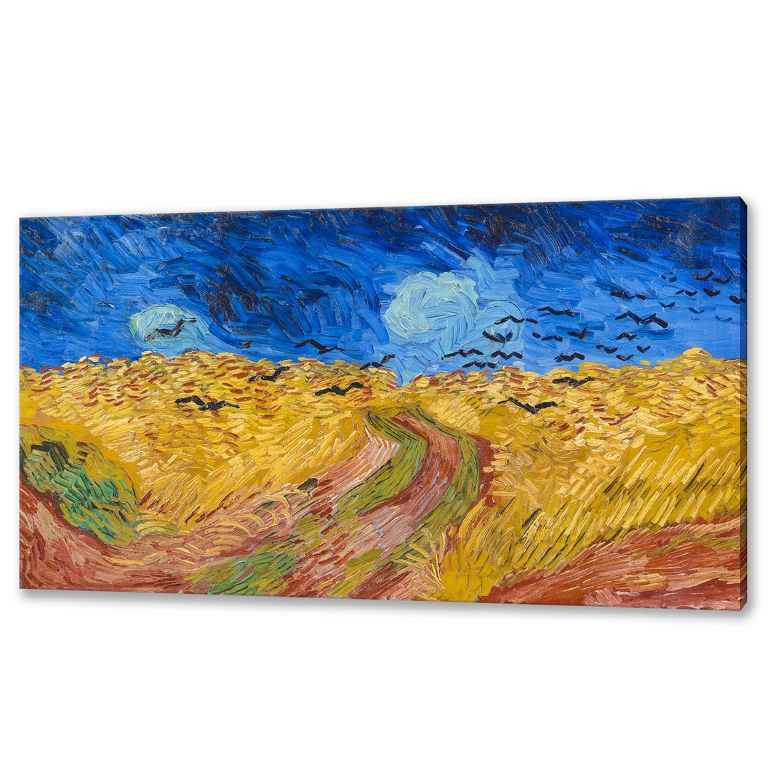 Wheatfield With Crows (1890) by Vincent Van Gogh Reproduction Home ...