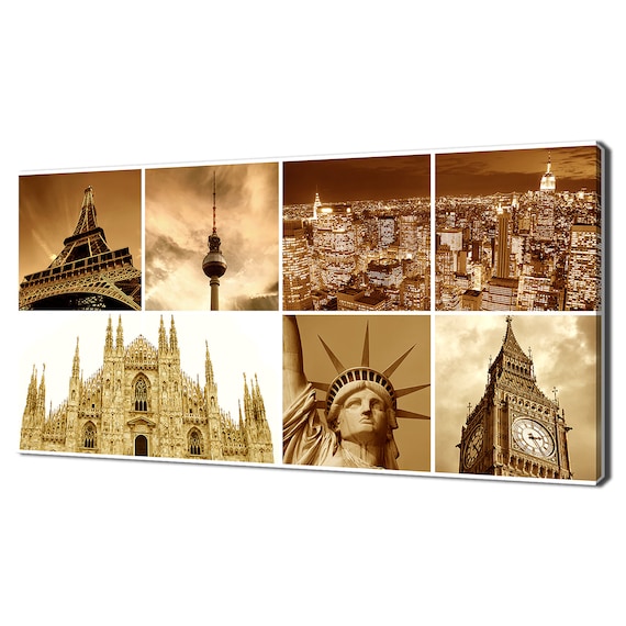 Landmarks Of The World Collage