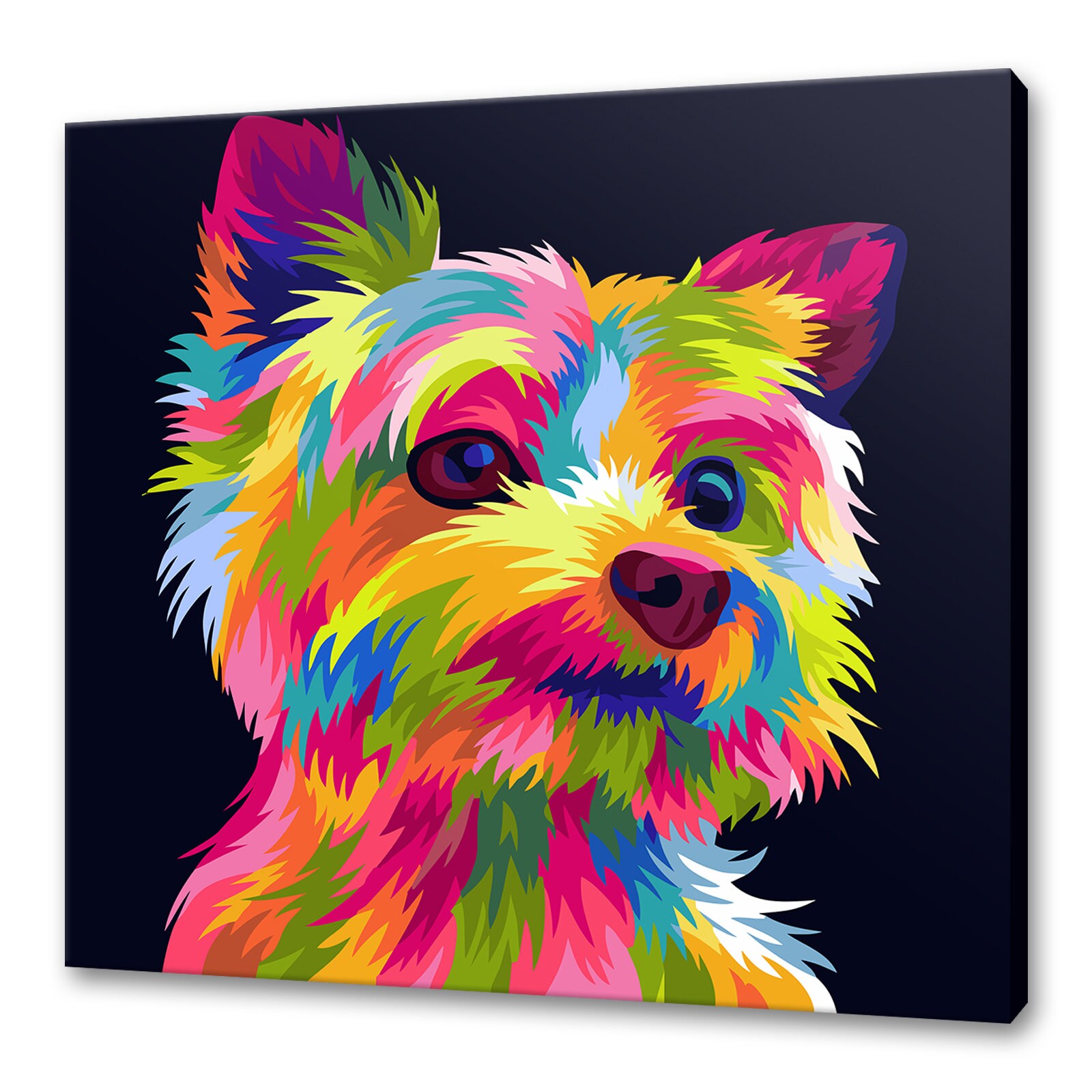 Colourful Dogs Collection Abstract Many Designs Modern Home Decor ...