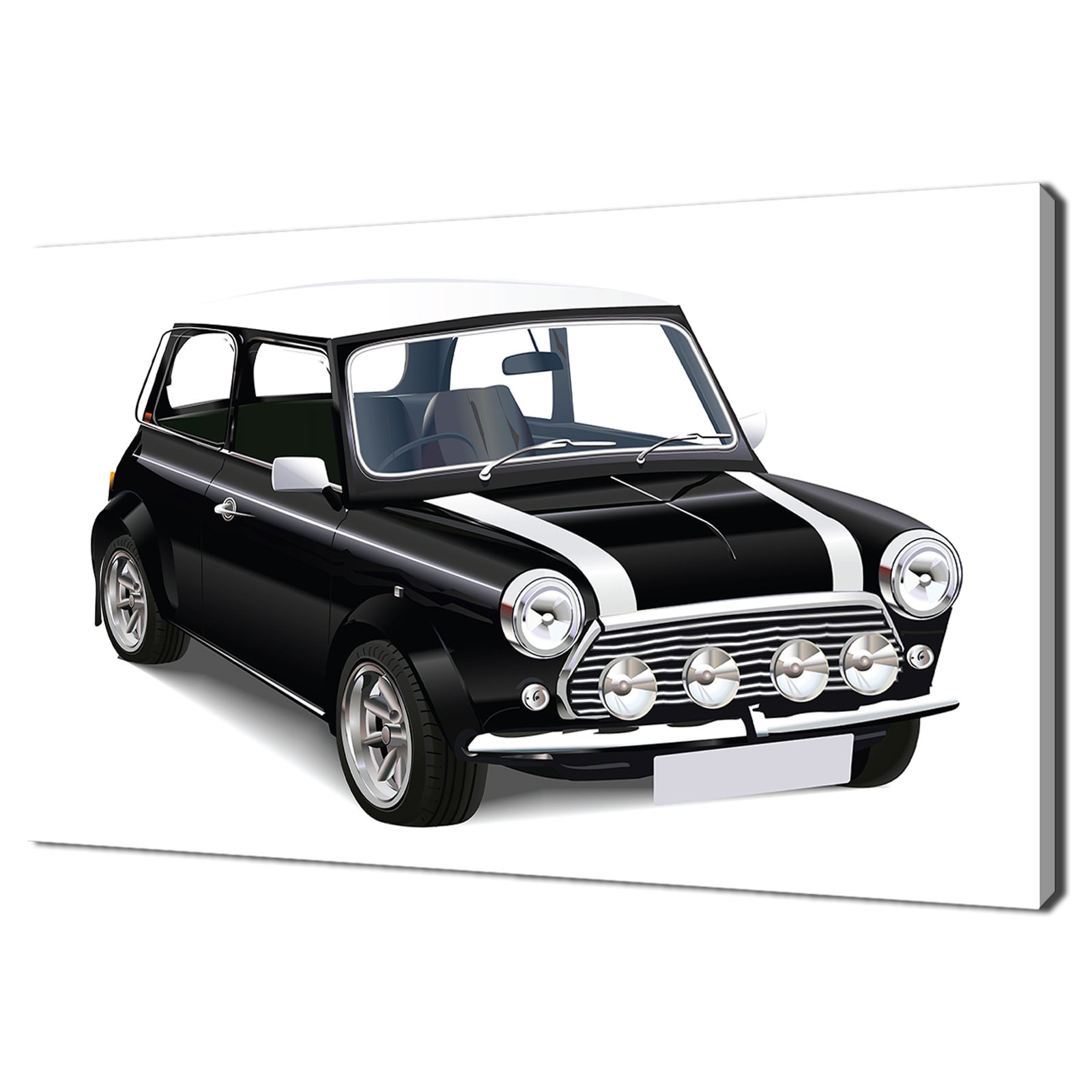 Mini Cooper Side View Drawing