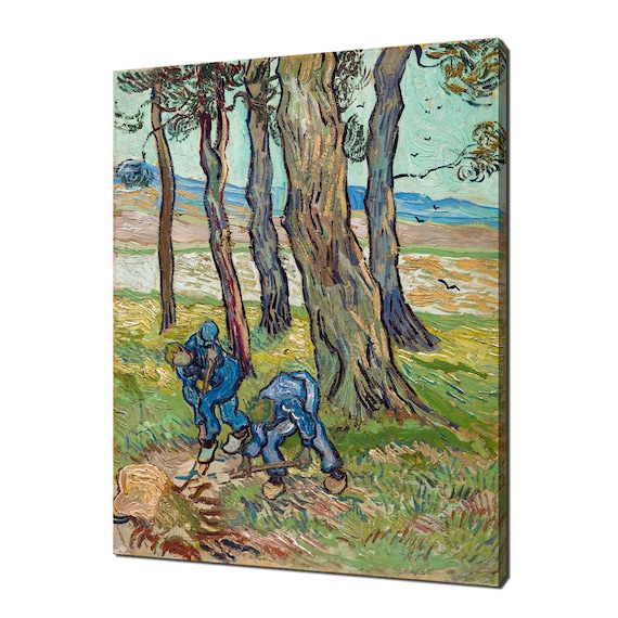 The Diggers 1889 by Vincent Van Gogh Reproduction Modern - Etsy