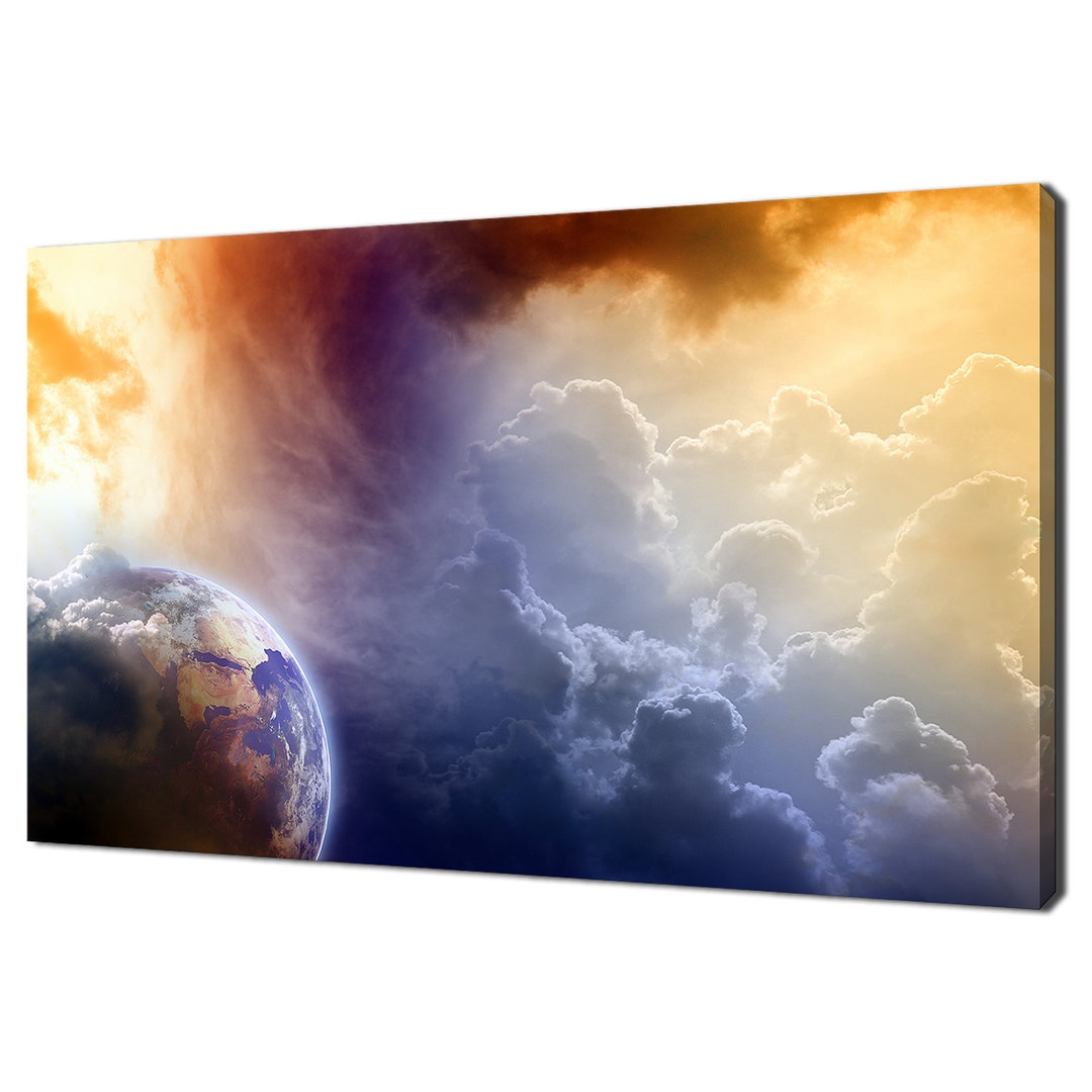 Beautiful Armageddon Planet Earth Disaster Modern Design Home Decor ...