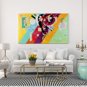 Wassily Kandinsky Composition-ix (1936) Classic Design Abstract Decor ...