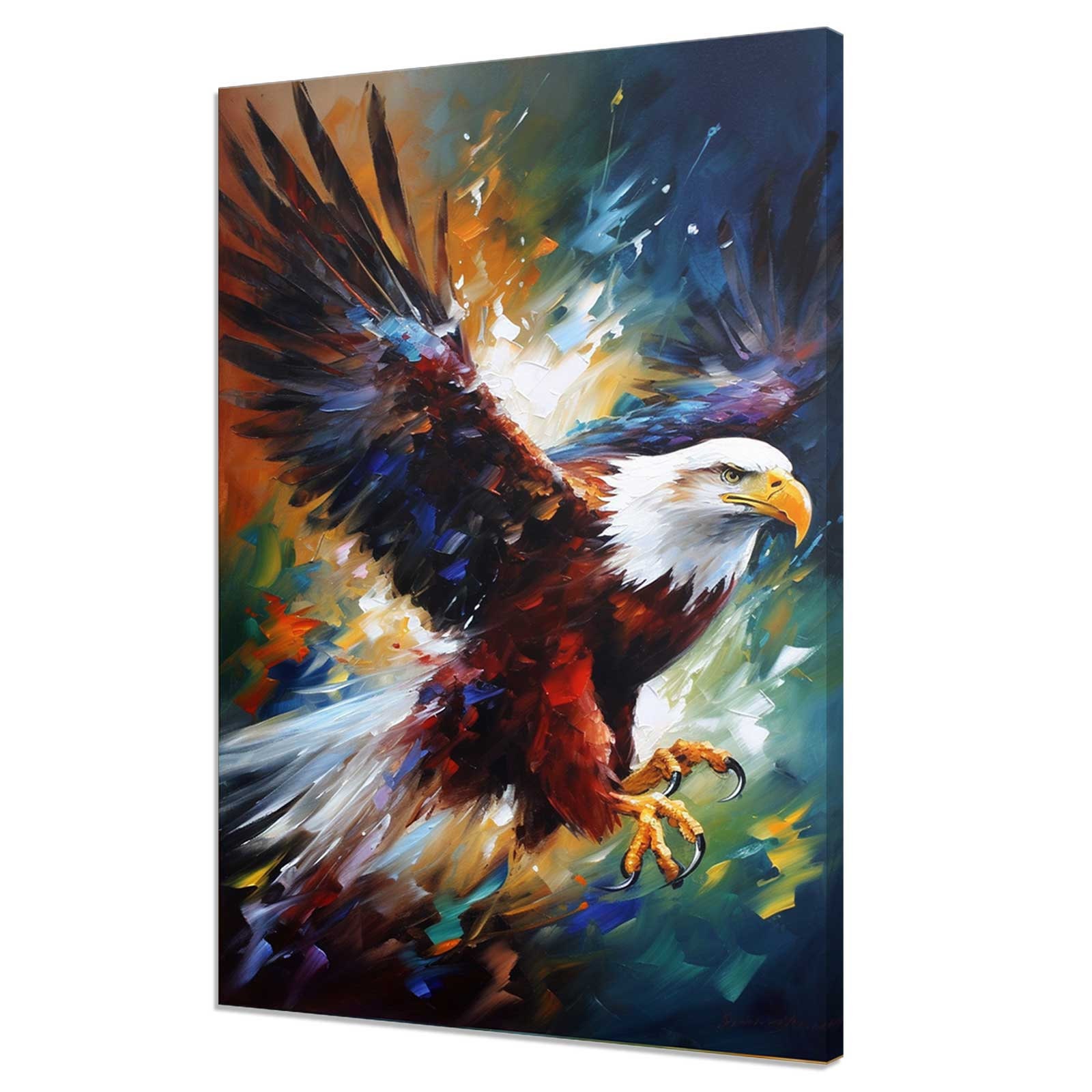 Flying Eagle Painting