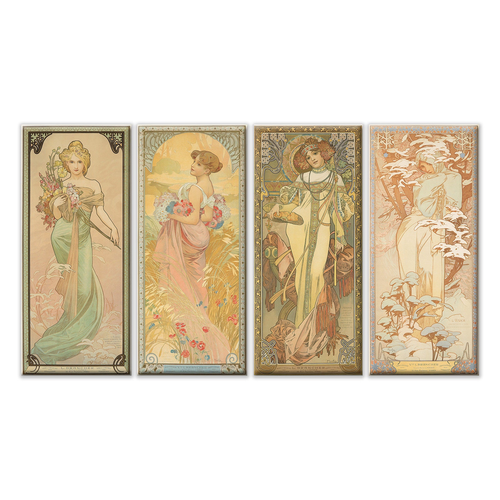 Alphonse Mucha Spring 1900