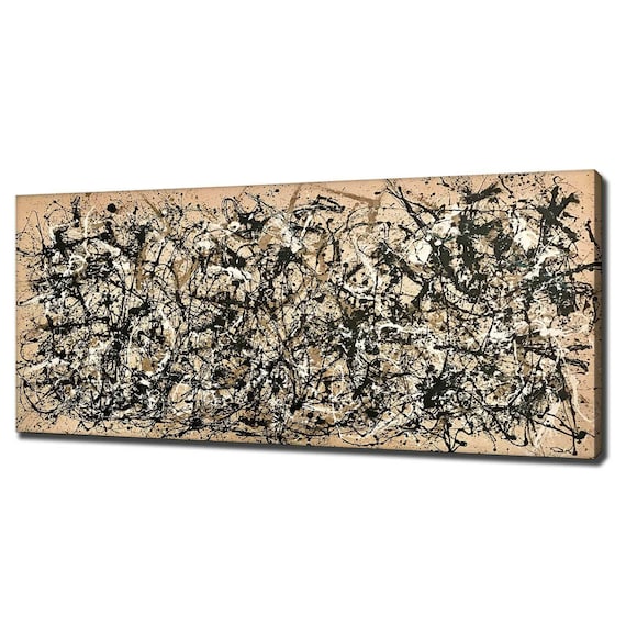Iconic Jackson Pollock Autumn Rhythm Modern Design Decor - Etsy