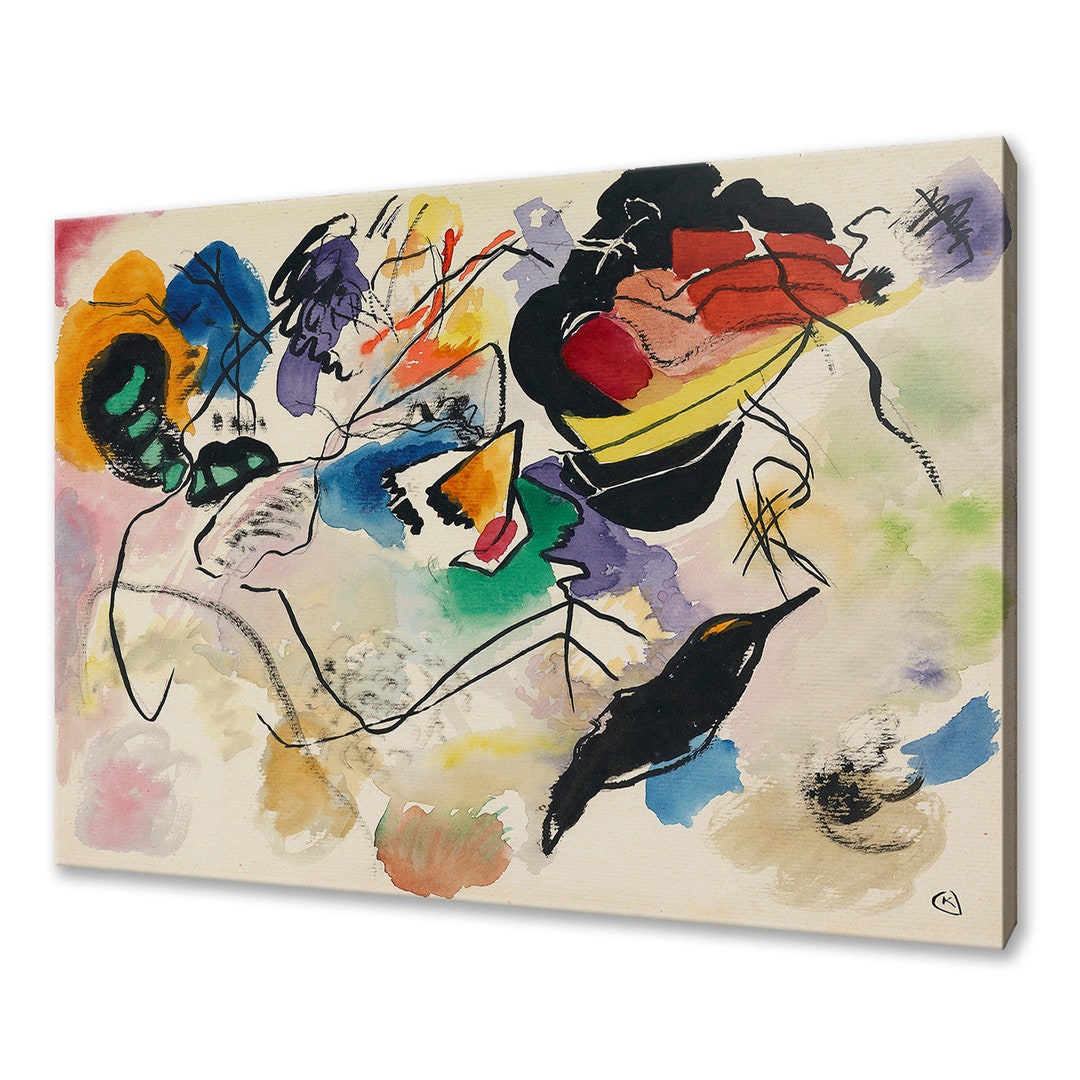 Wassily Kandinsky Entwurf Zu Komposition VII (1913) Classic Design ...