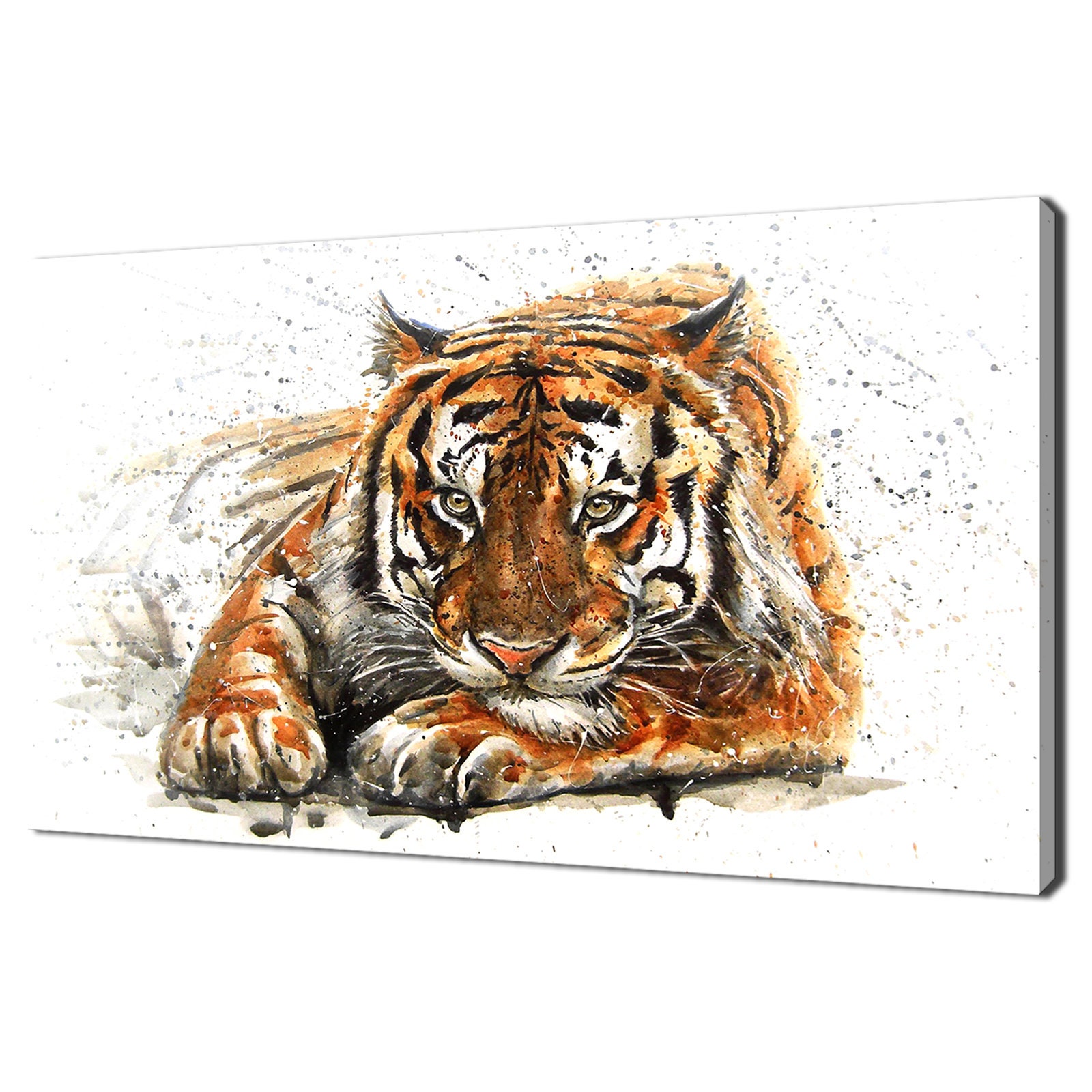 Paint Splatter Animal Art