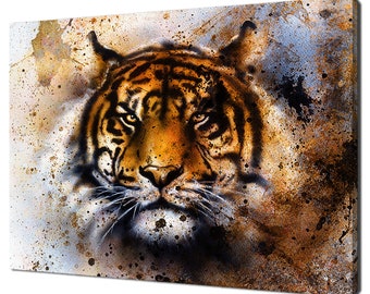 Splatter Animal Art | Etsy