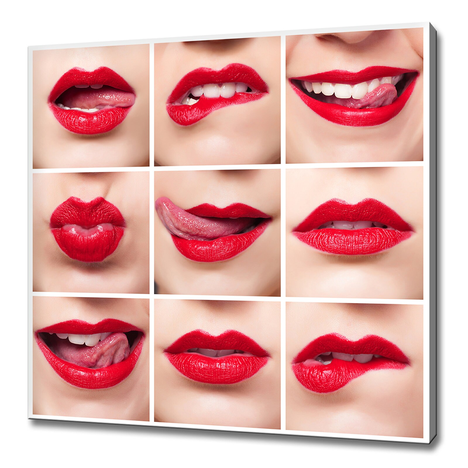 Red Lips Collage