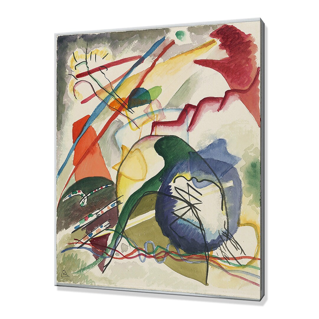 Wassily Kandinsky Draft for ‘picture With a White Border’ I (1913 ...