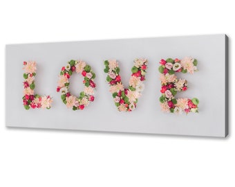 Epic Modz Personalised Love Heart Word Art Print Gift A4 Frame - Etsy