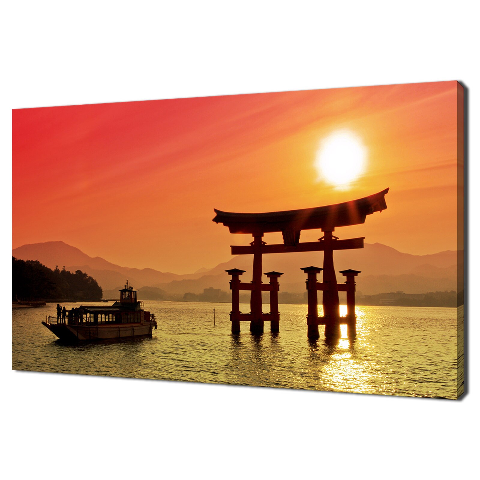 Shinto Gate Sunset