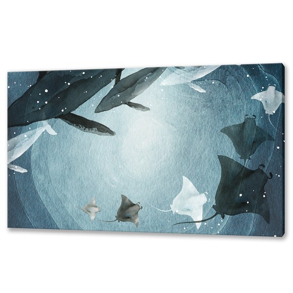 Modern Stingray Wall Art - Etsy