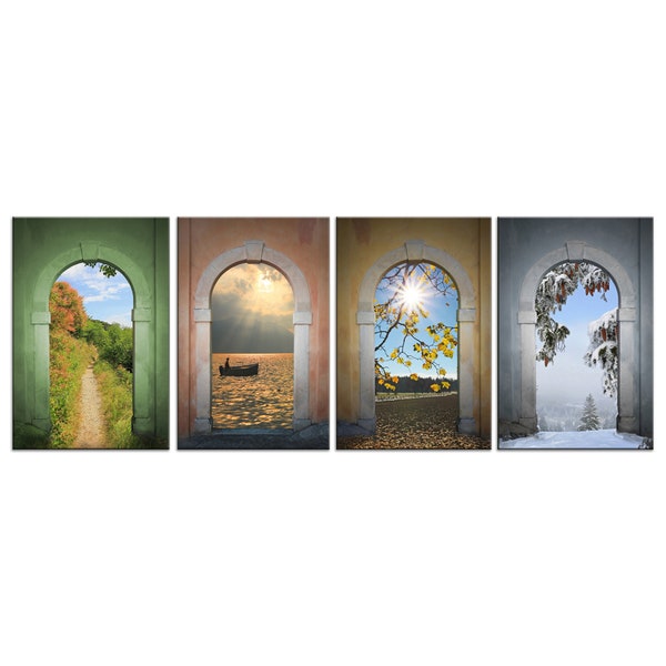 4 Panel Canvas - Etsy