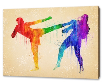 Kickboxing Wall Art - Etsy