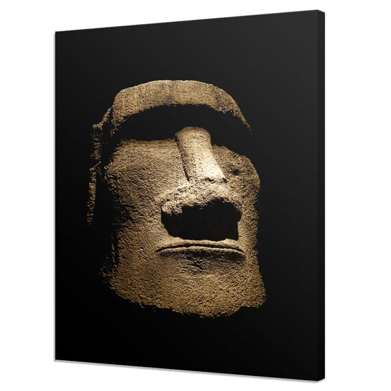 Easter Island Moai Statue Ancient Modern Design Home Decor - Etsy