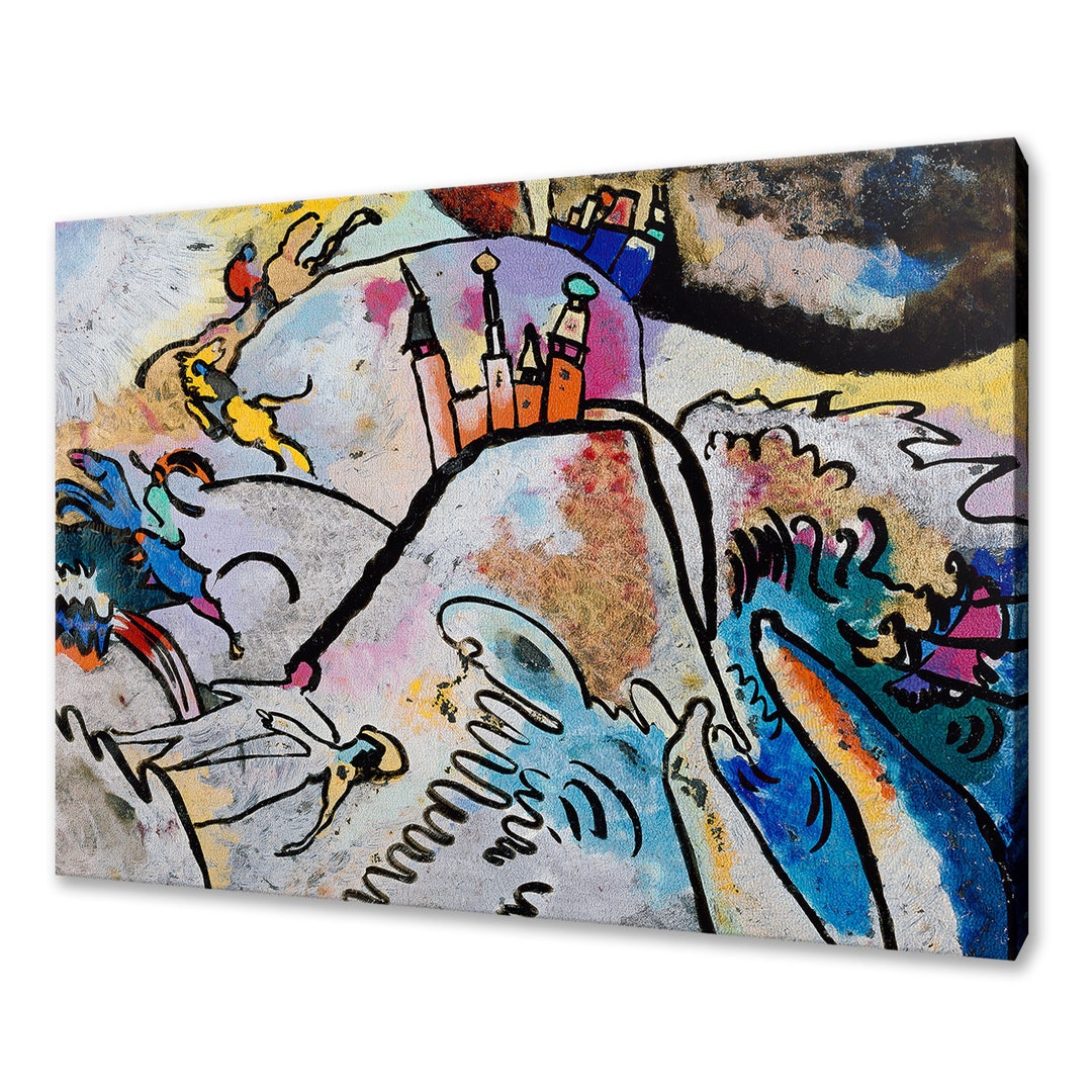 Wassily Kandinsky With Sun (1911) Classic Design Abstract Decor ...