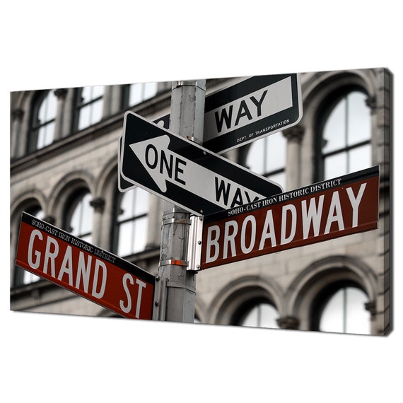 Broadway Street Signs