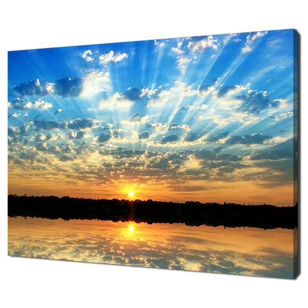 Wood Wall Sunrise - Etsy