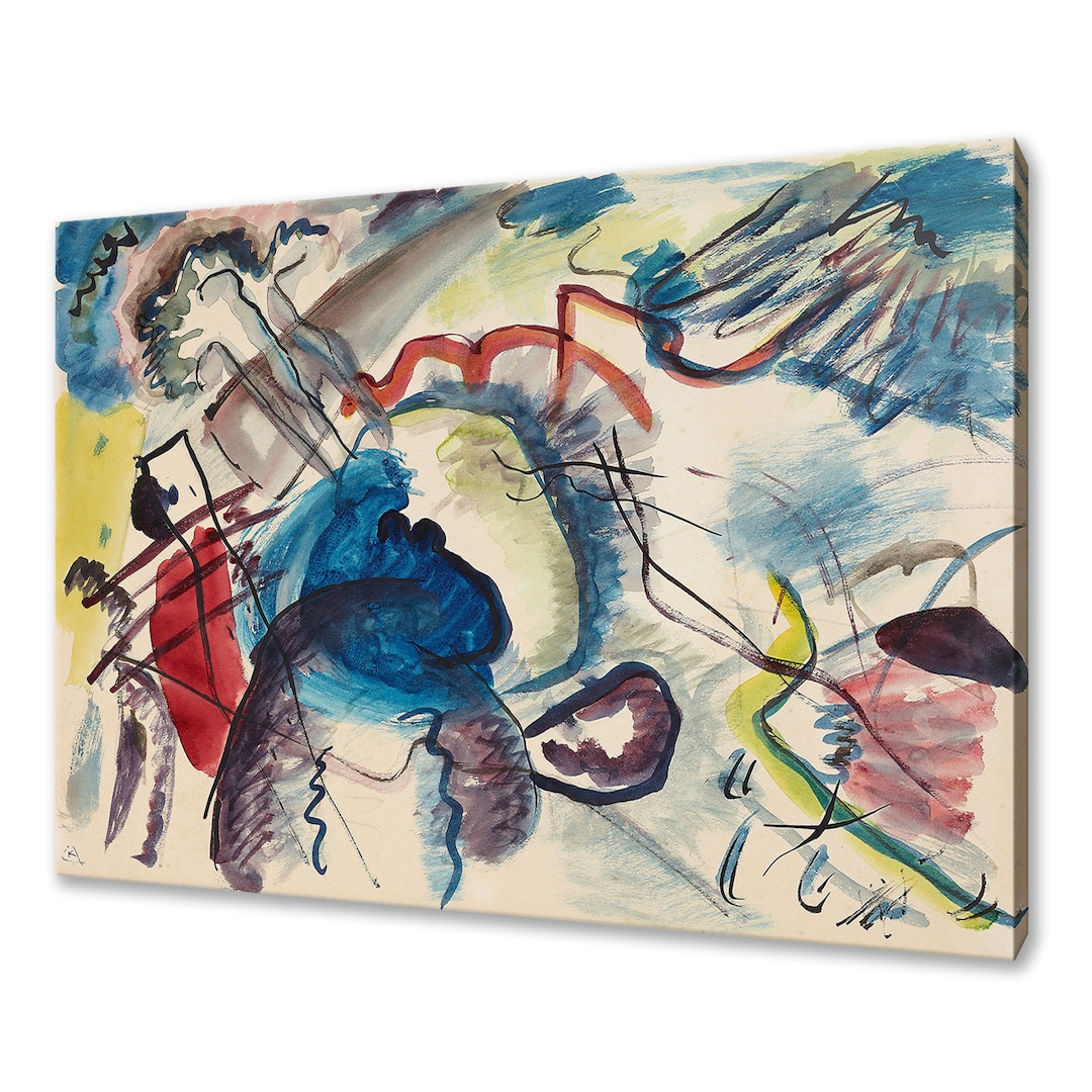 Wassily Kandinsky Draft for ‘picture With A White Border’ (1913 ...