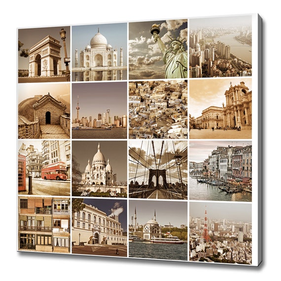 Cities Of The World Collage